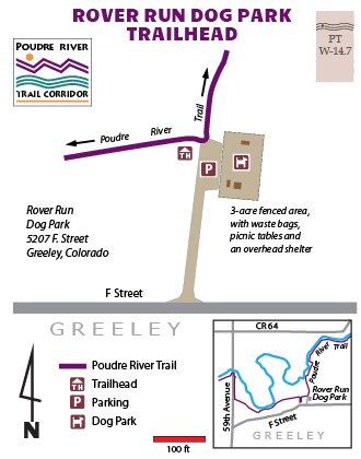 Rover Run Dog Park | Poudre River Trail Corridor